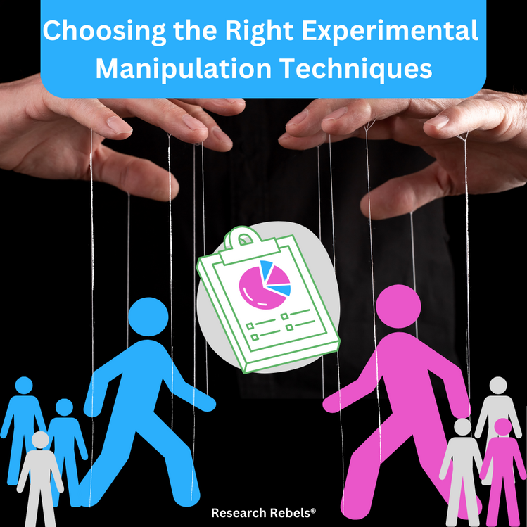 The Art of Manipulation: Choosing the Right Experimental Manipulation