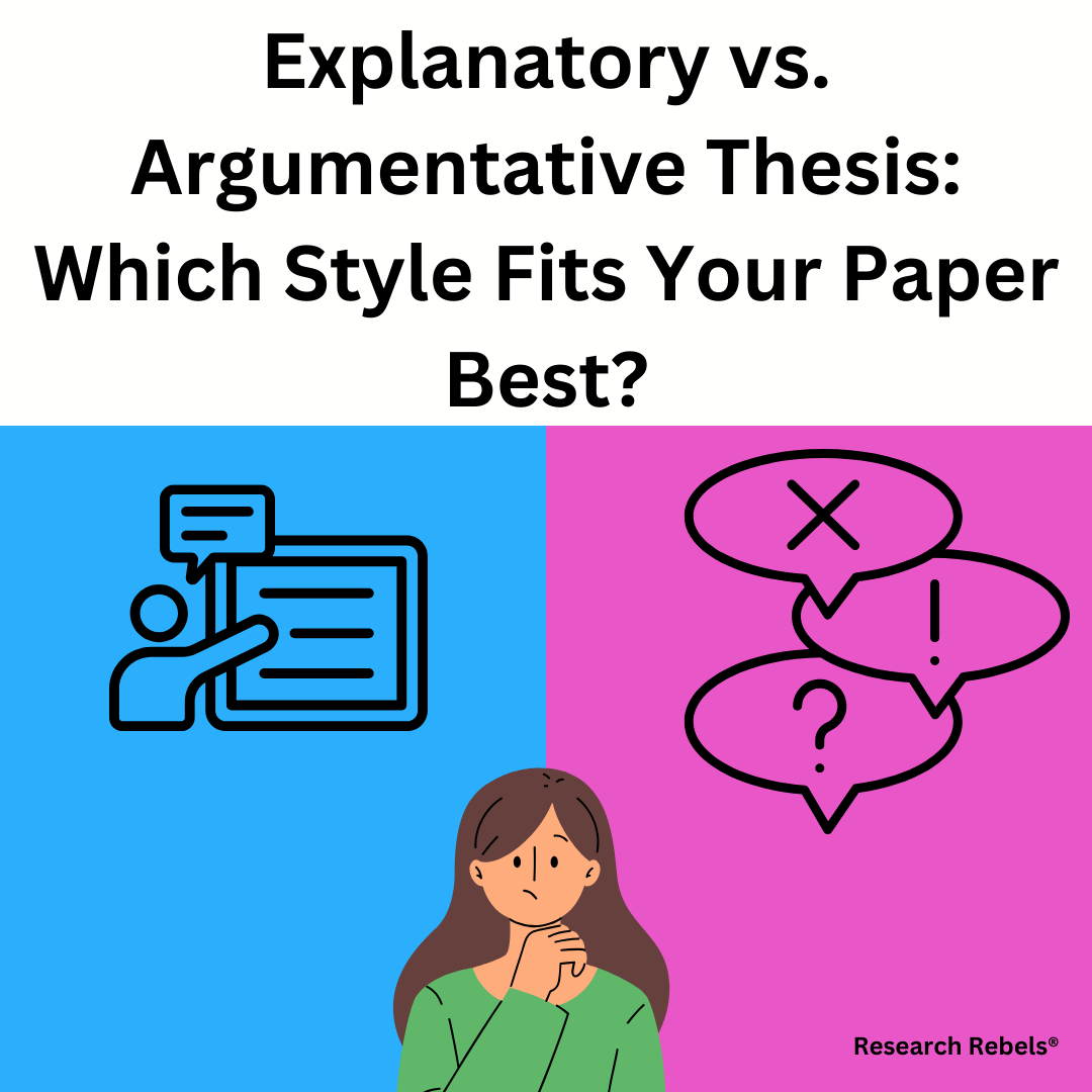 Uncover the Perfect Thesis Style for Your Paper: Explanatory vs. Argum